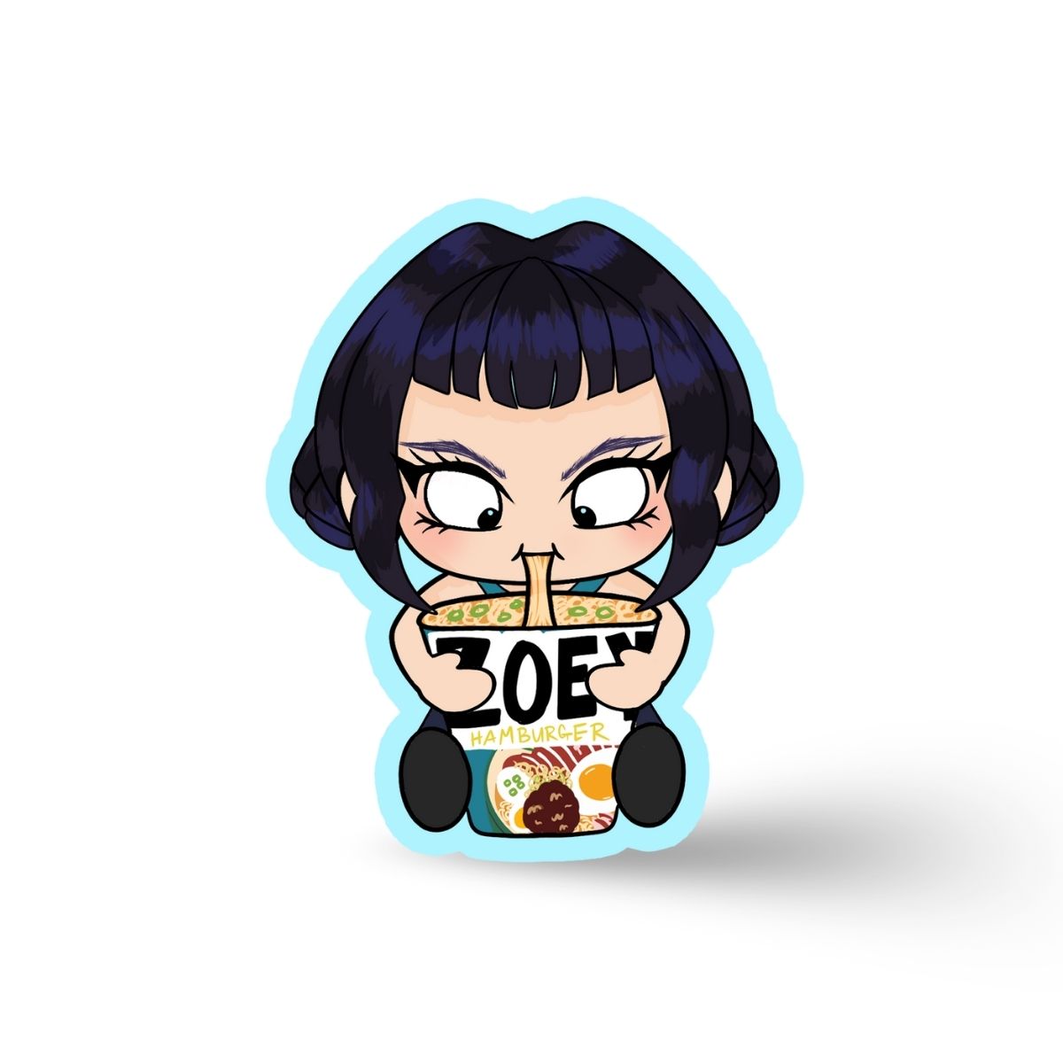 Zoey Vinyl Sticker – Naytendo